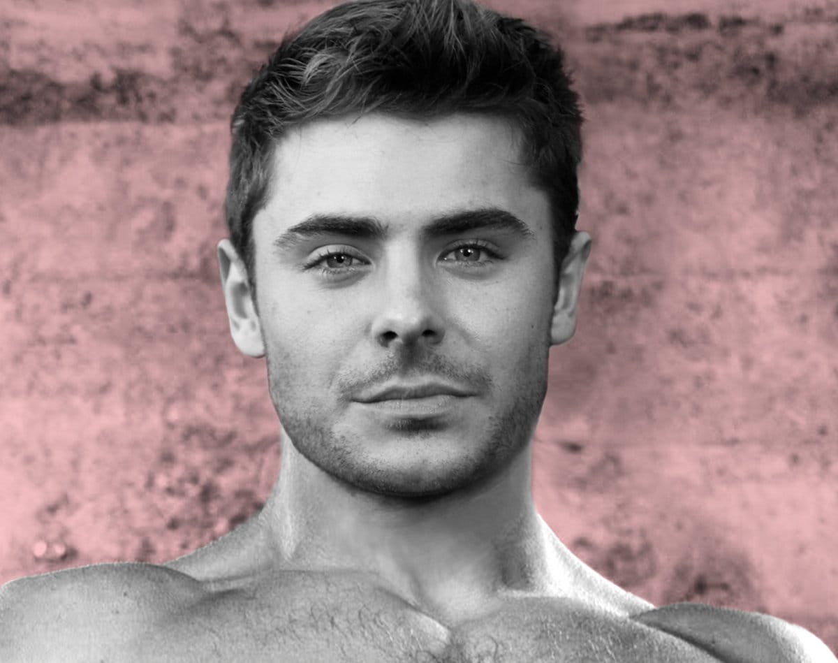 Zac Efron Photoshoot Black And White
