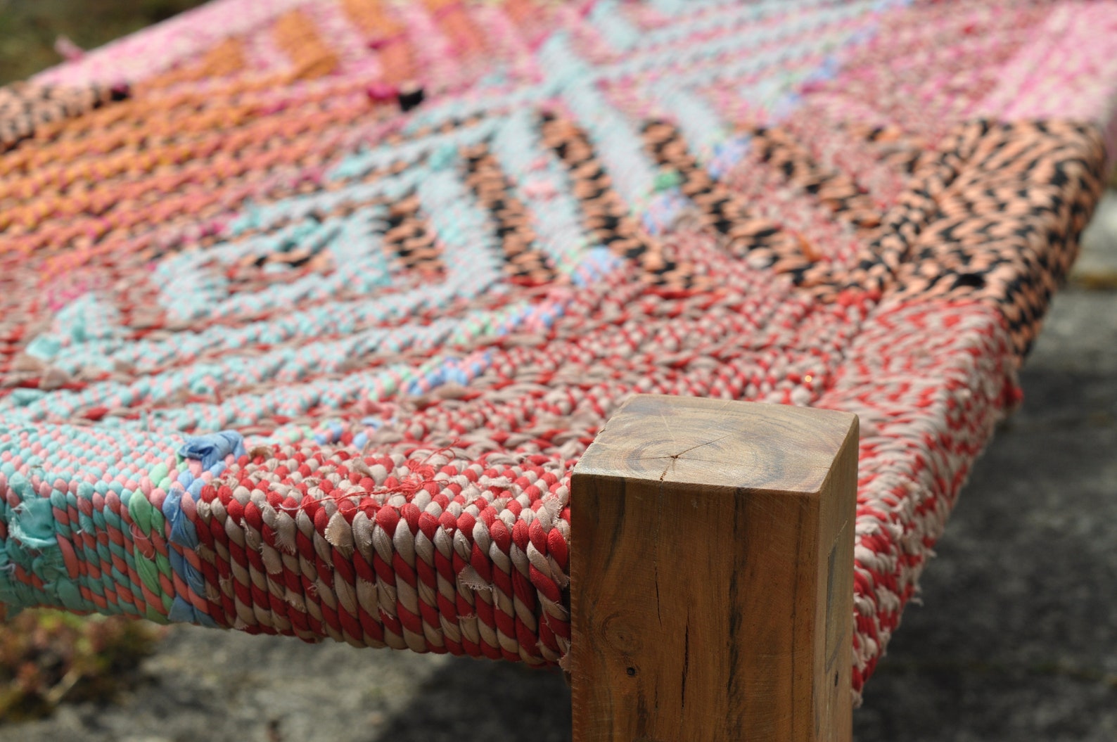 Large multicolored charpoy/charpoy/Indian bed | Etsy