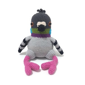 AMIGURUMI CROCHET PATTERN • Patty Pigeon • Amigurumi Pattern • Duif ...