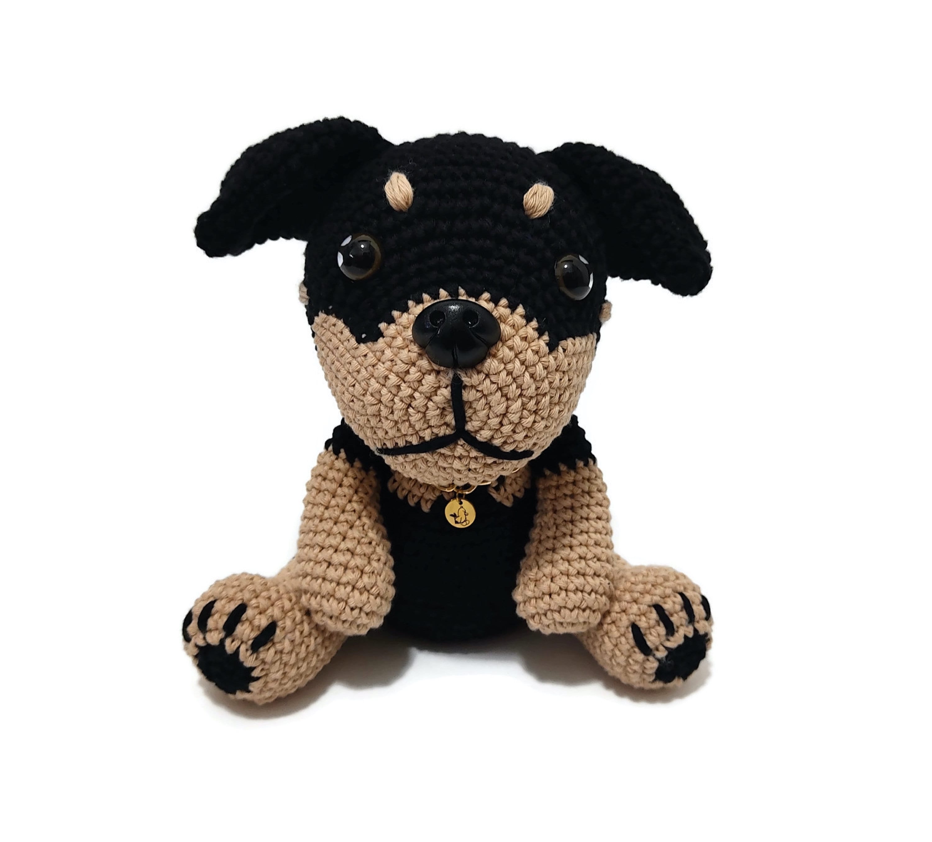 AMIGURUMI CROCHET PATTERN Rottweiler Amigurumi Dog Zuma - Etsy Canada