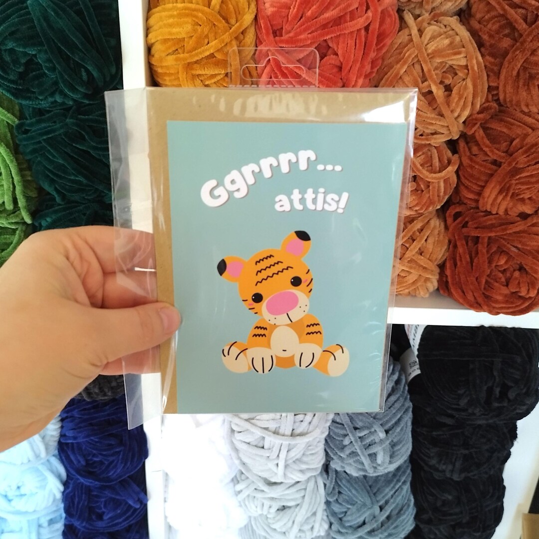 Tigger Greeting Card | Postcard | Tigger Art Print | Cards | Thank You ...