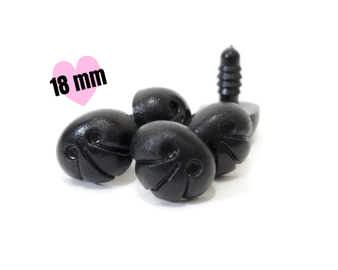 SAFETY NOSE 18 Mm - Amigurumi Nose - Sicherheitsnasen - Animal Nose ...