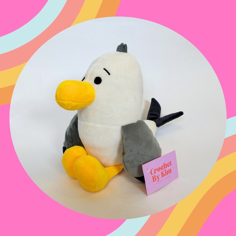 Seagull Plush - Etsy