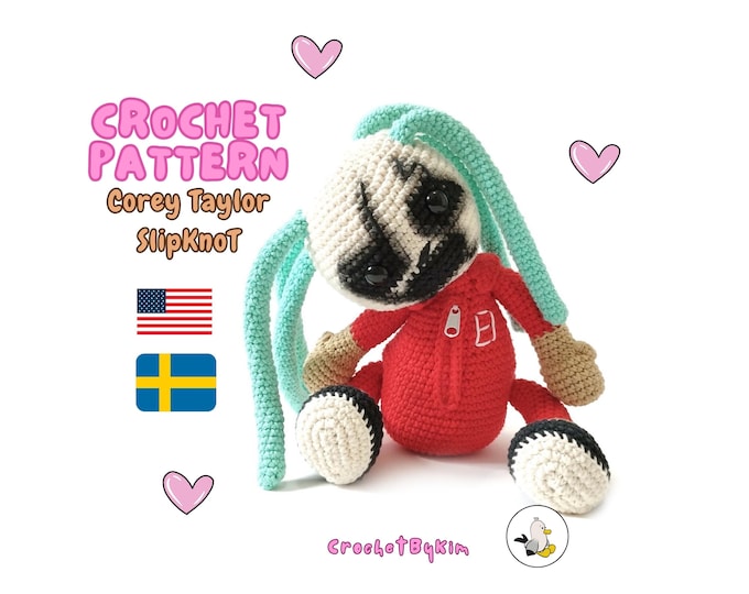 Crochet Slipknot Joey Jordison Doll - Etsy Canada