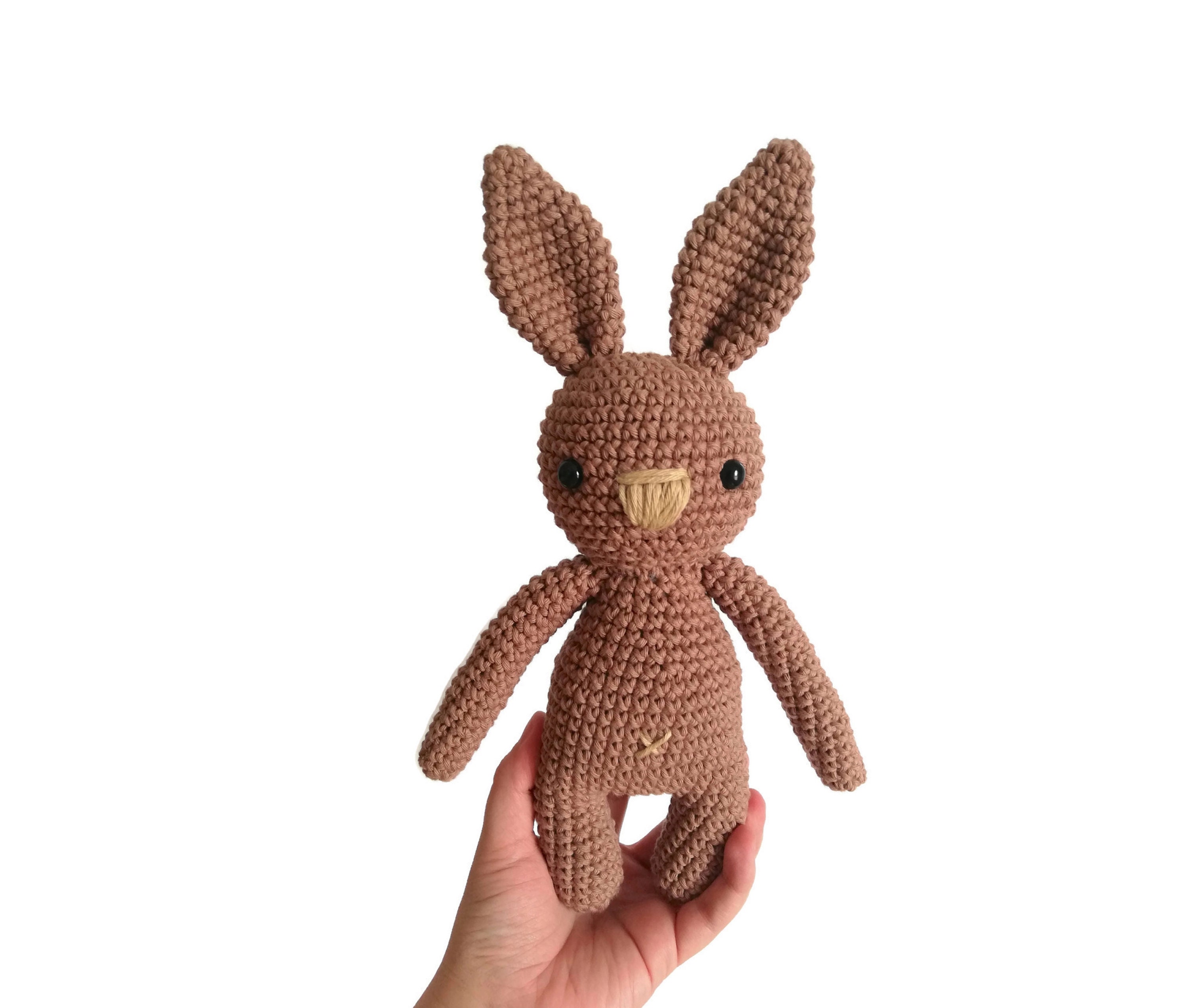CROCHET PATTERN - Little Bunny - Amigurumi Pattern - Stuffed Bunny ...