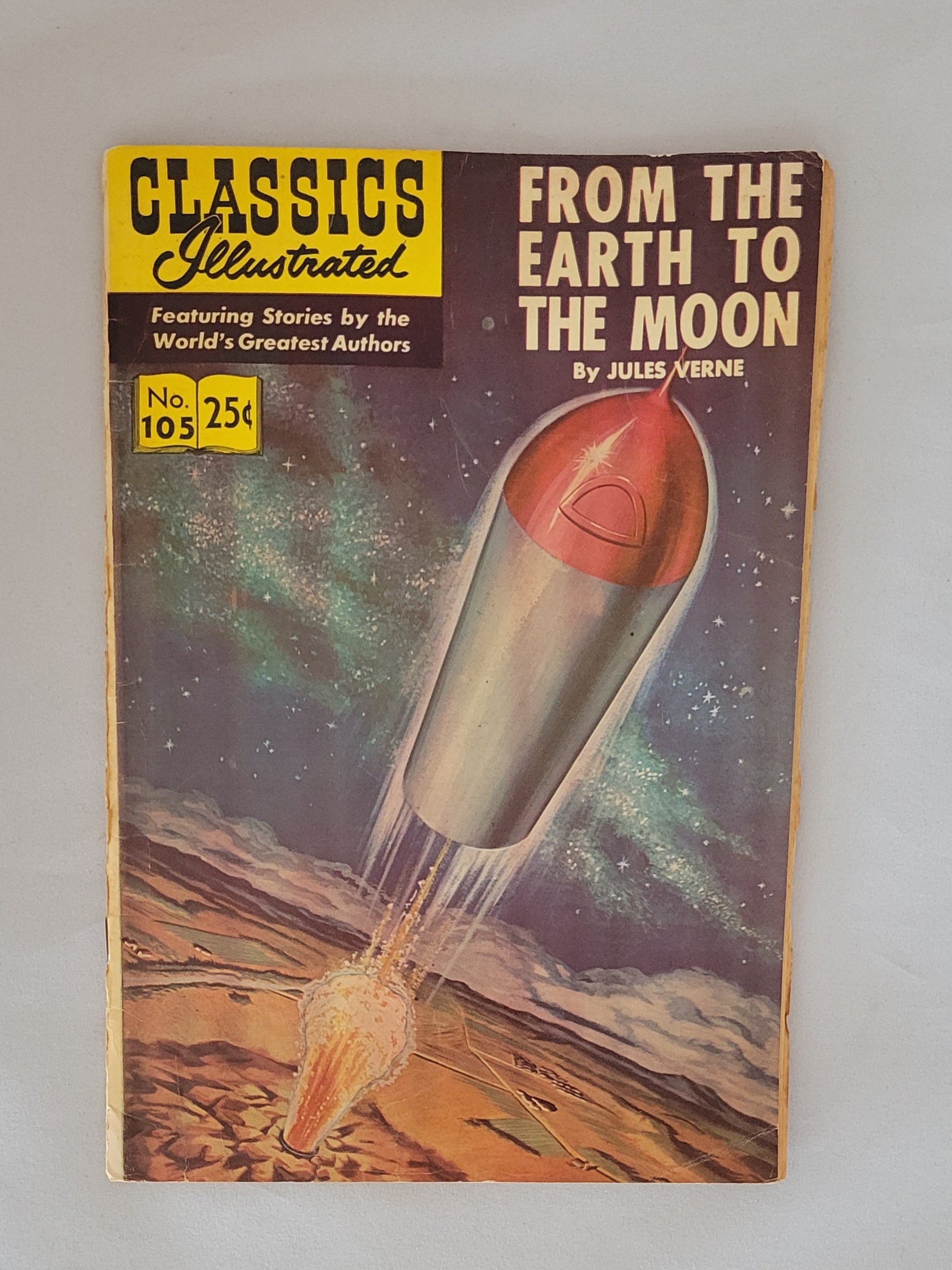 Vintage Classics Illustrated Set of 4 Comic Books - Etsy