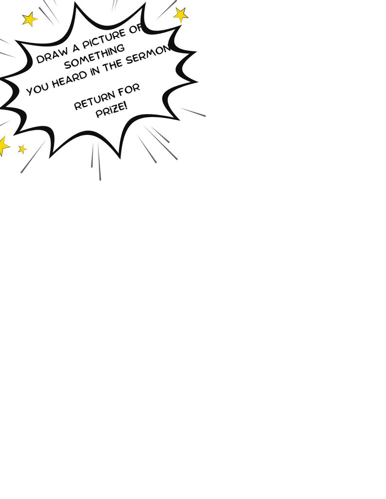 Sermon Notes for Kids and Teens. - Etsy
