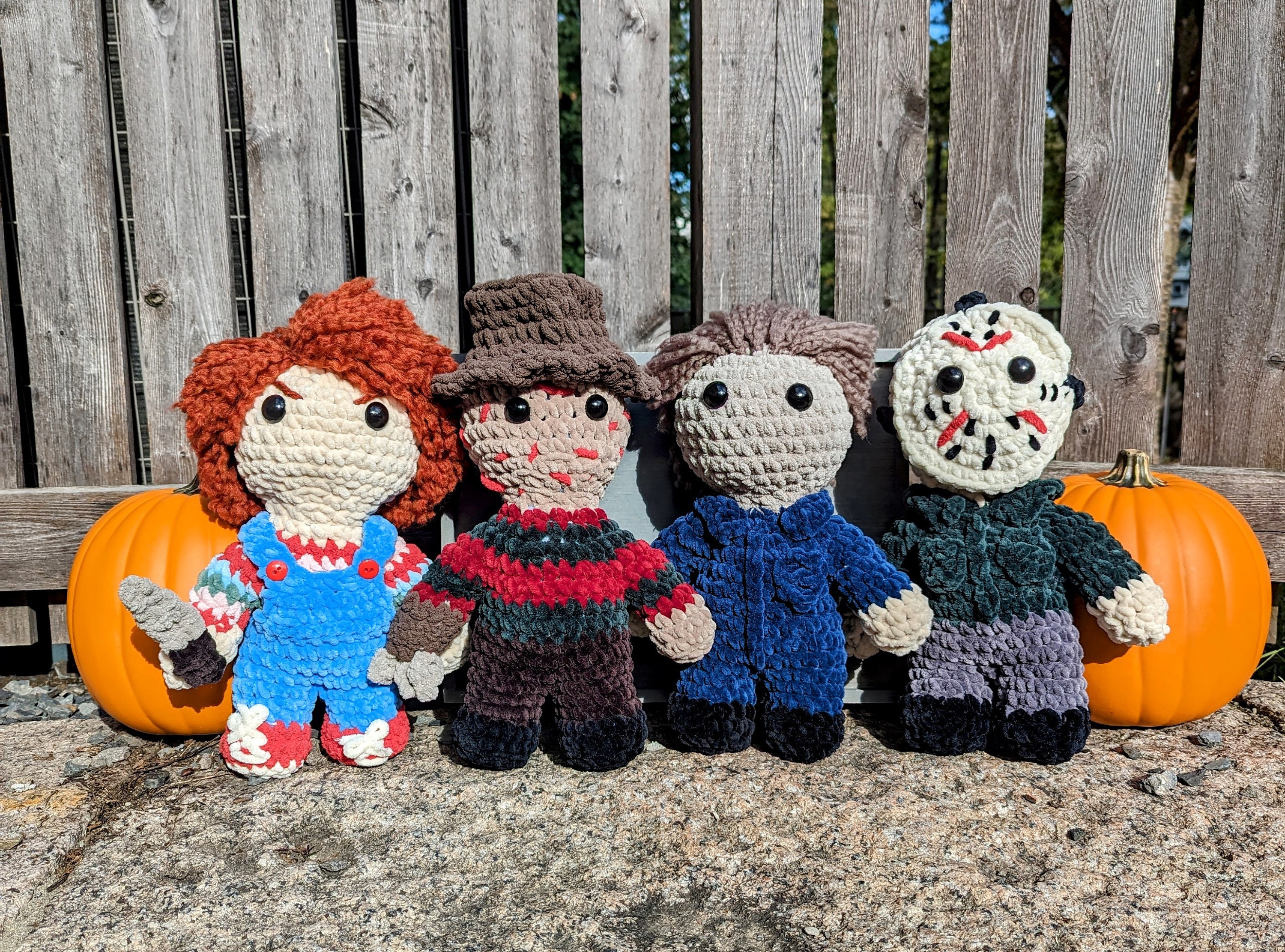 Creepy & Cozy Crochet - Horror Icons - Classic Slasher - Handmade ...