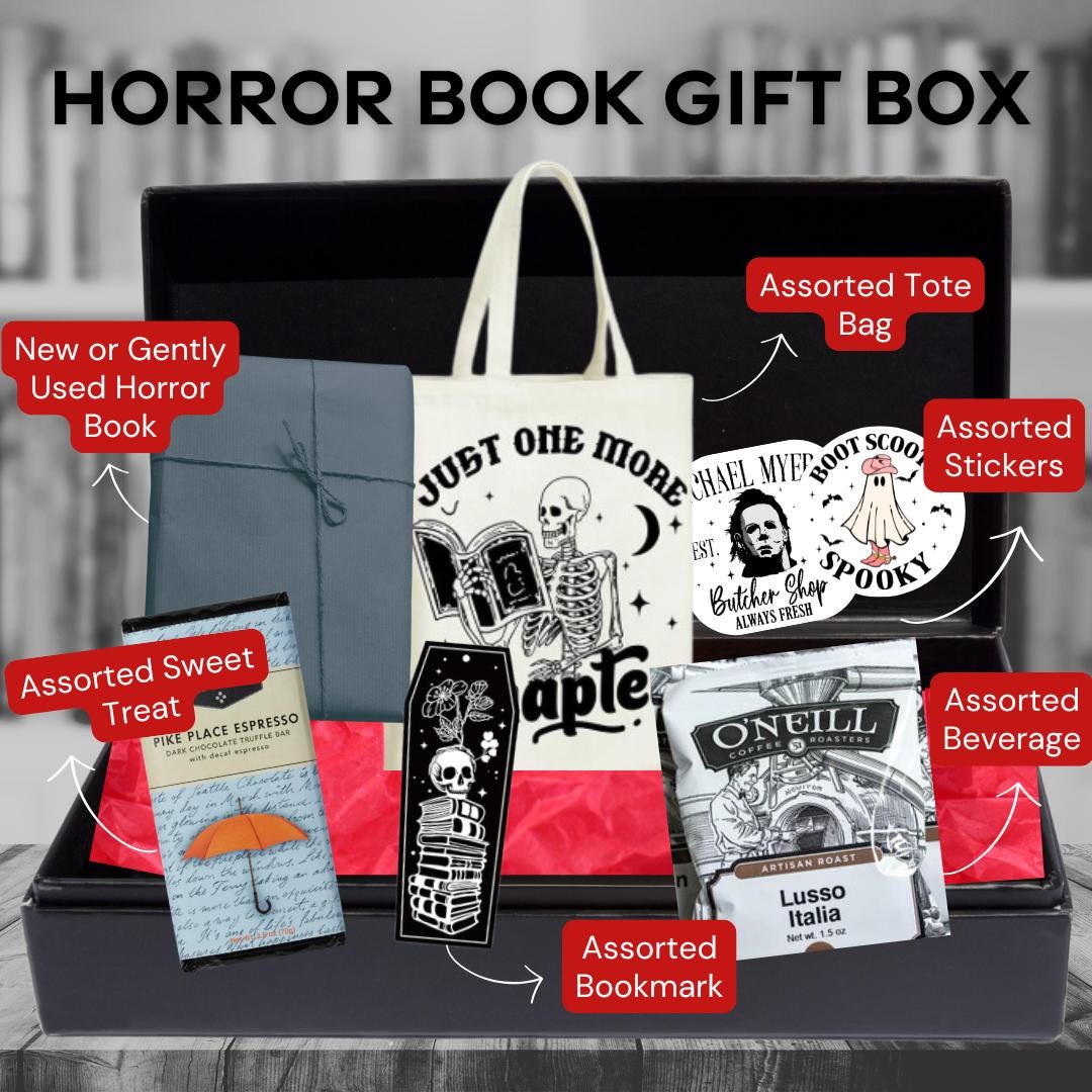Surprise Horror/thriller Book Gift Box - Etsy