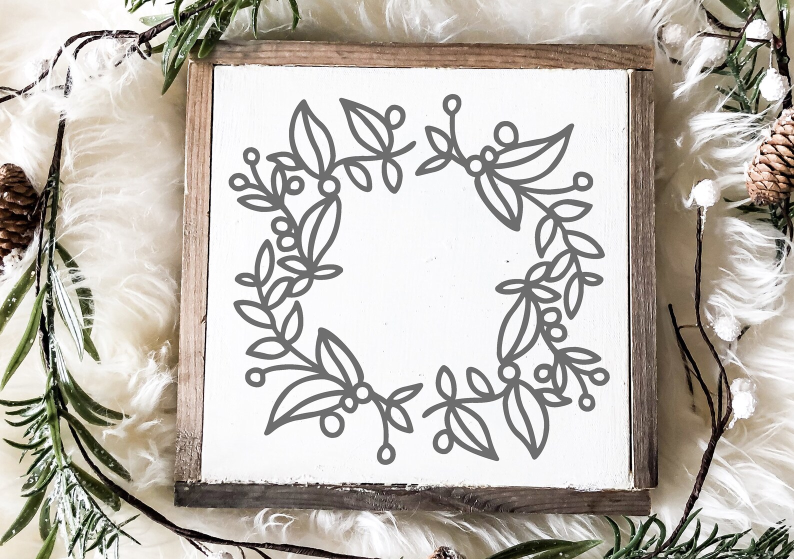 Leaf Sprig Floral JPG PNG SVG Digital Cut File for - Etsy