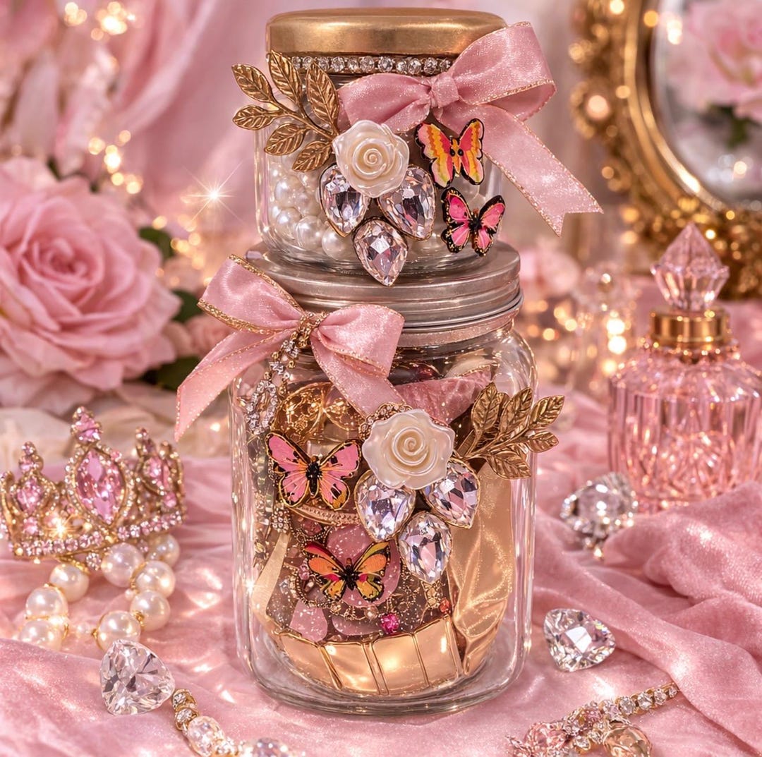 Mama and Me Jewelry Mystery Jar - Etsy