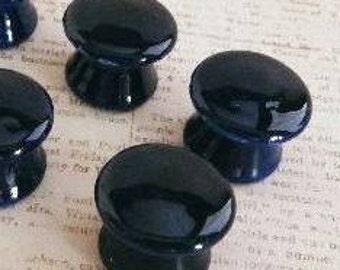 Navy Blue Knobs | Etsy