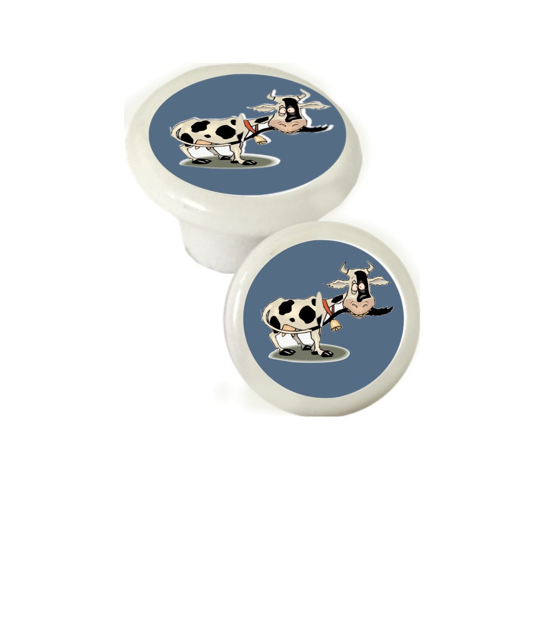 Farmhouse Cabinet Knobs Country Kitchen Decor Blue Jeans and a - Etsy