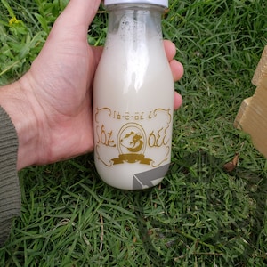 Chateau Romani Milk Bottle - Etsy