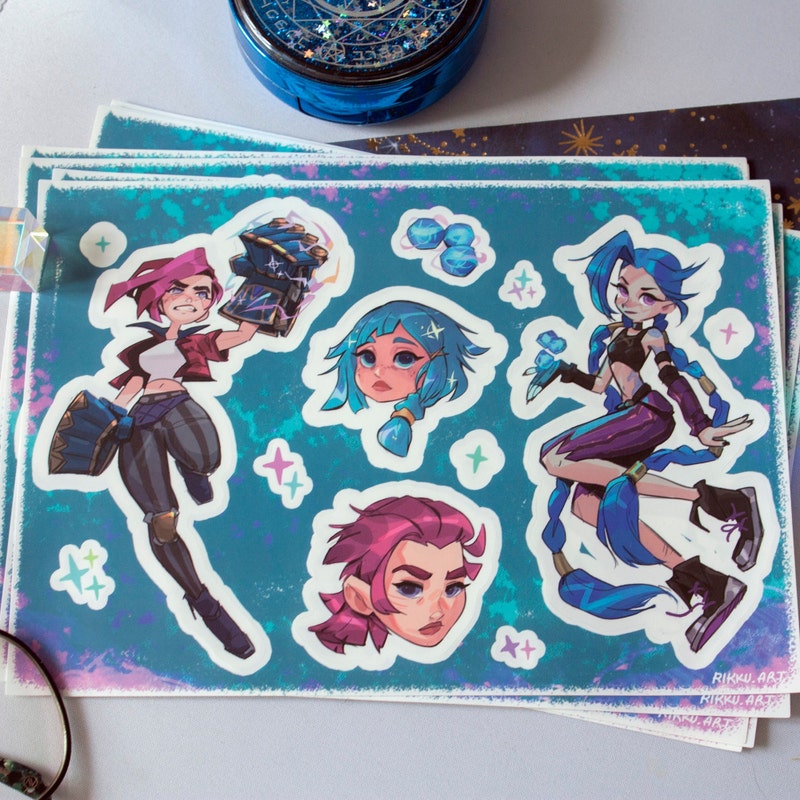 Jinx Sticker - Etsy