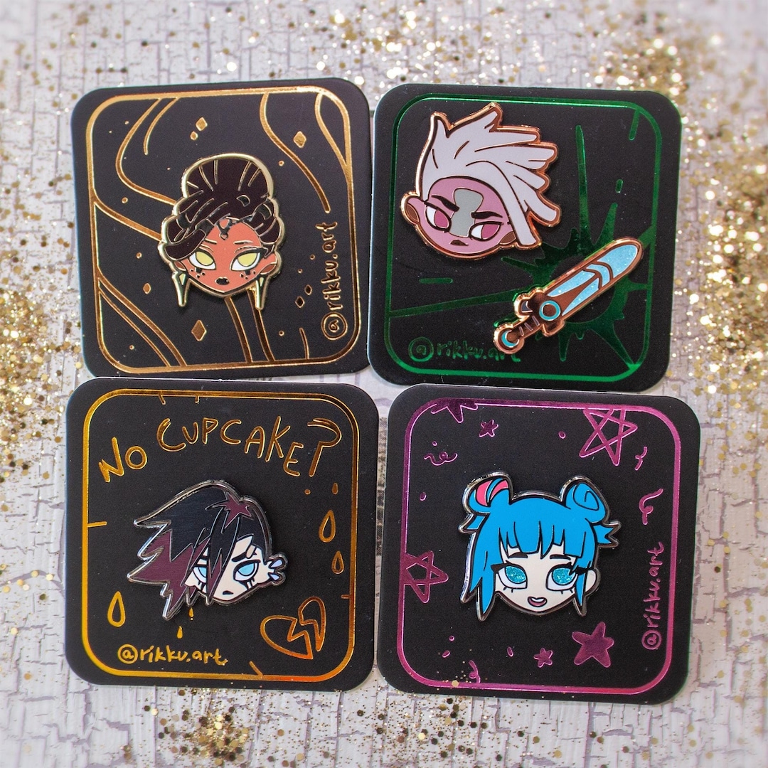 Arcane Season 2 Mini Pins | Limited Edition | Powder Vi Ekko Mel - Etsy