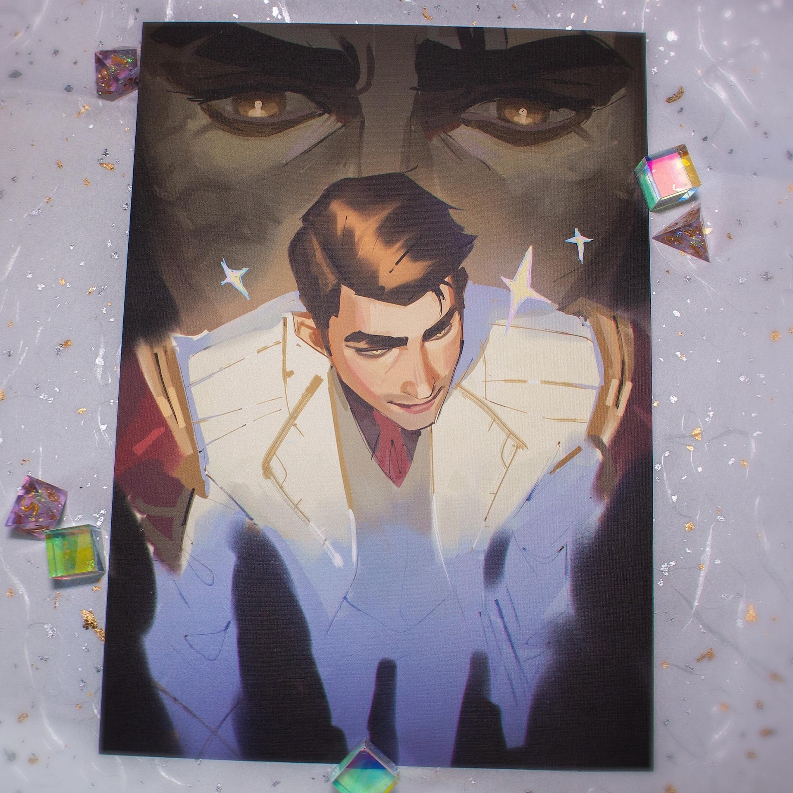 Jayce Talis Print | the Golden Boy | Luxury Canvas Paper | A4 Poster ...
