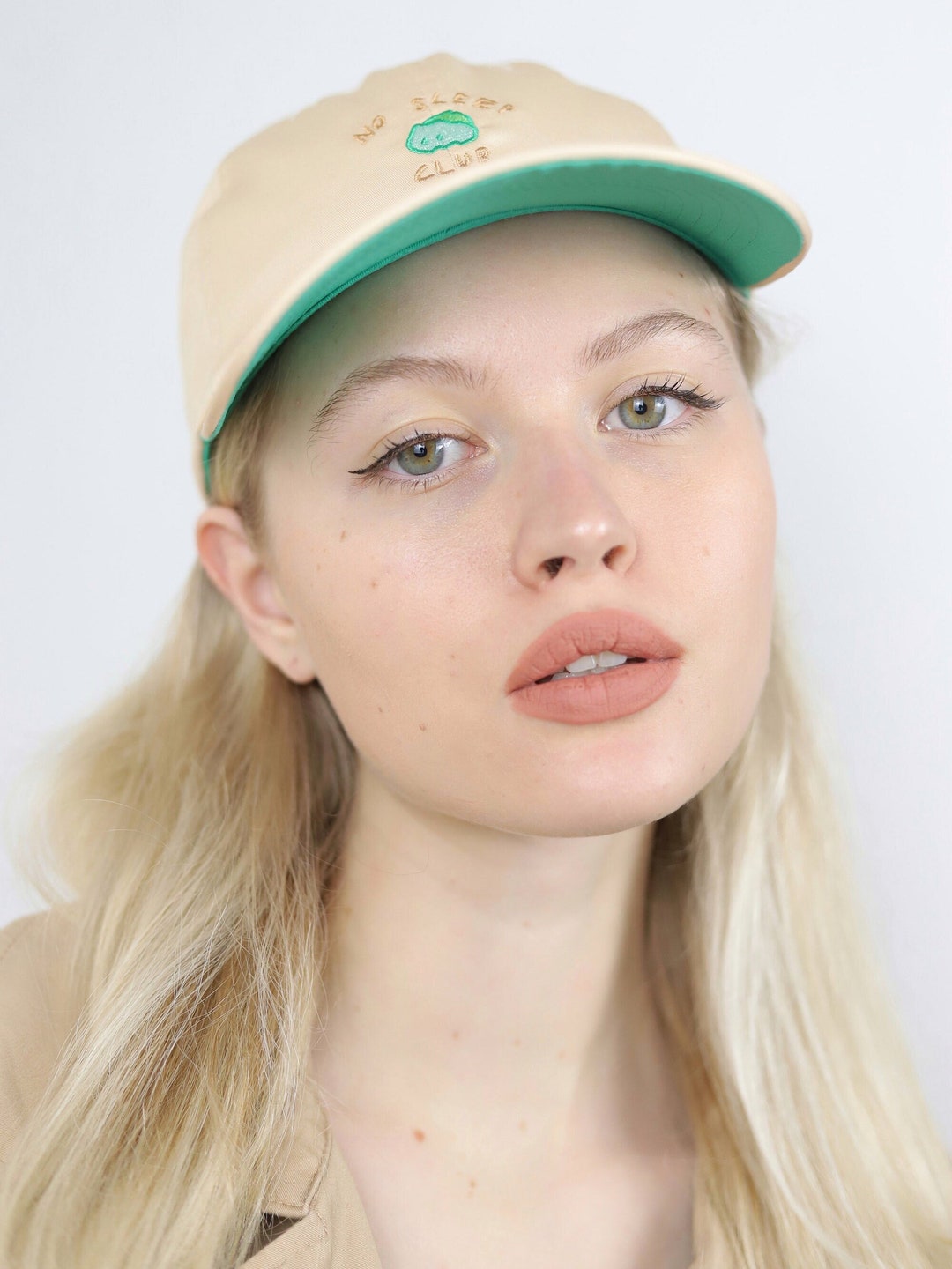 NO SLEEP CLUB Cute Cap With Embroidery Design Baseball Caps Collection ...