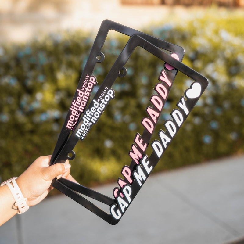 Funny License Plate Frames - Etsy