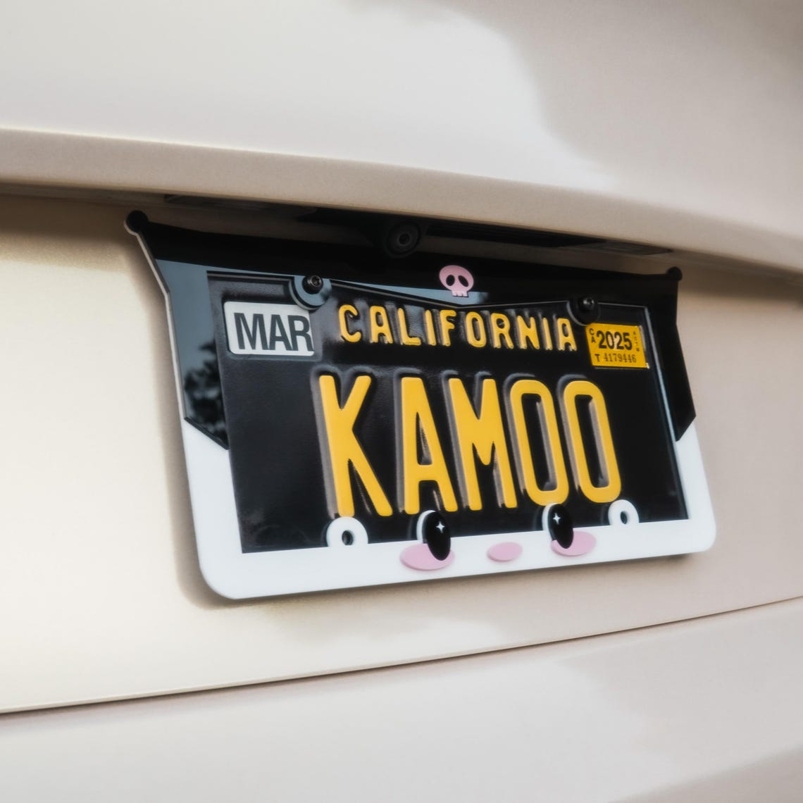 Custom Acrylic License Plate Frame / Car Girl Accessories / Pink Car ...