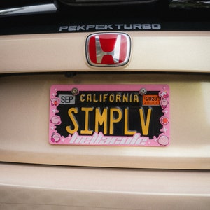 Cute License Plate Frame / Kawaii Cute Car Accessories / Car ...