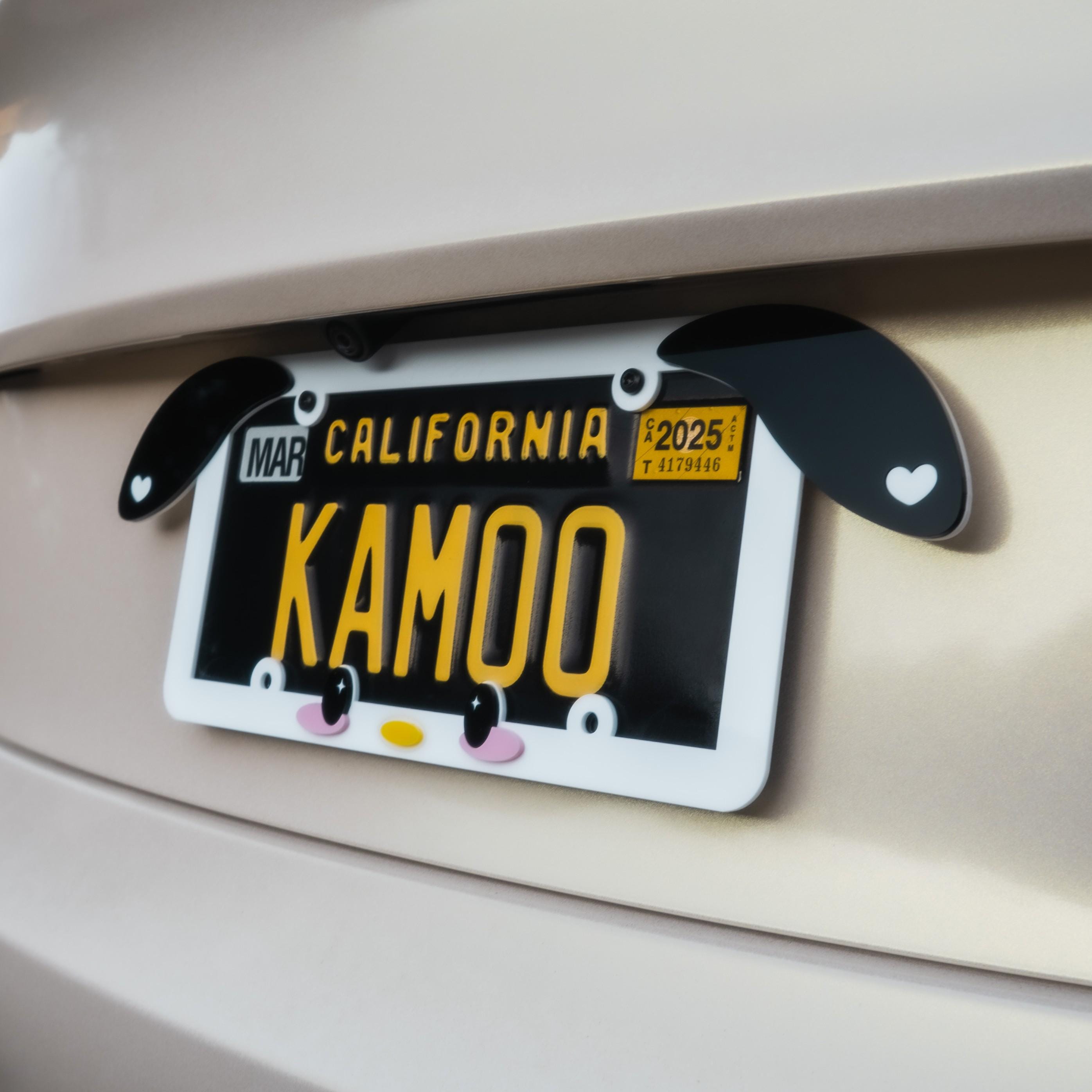 Custom Acrylic License Plate Frame / Car Girl Accessories / Pink Car ...