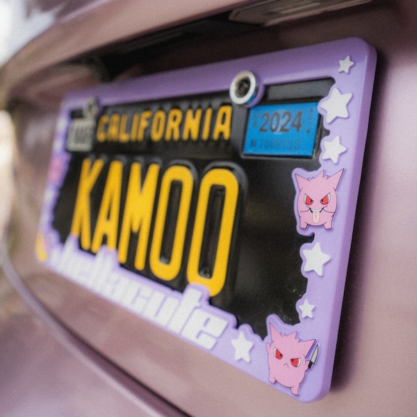 License Plate Frame Eve - Etsy