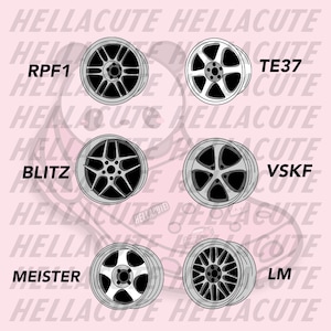 JDM Croc Charm / Car Croc Charm / Wheel Croc Charm / JDM Wheel - Etsy