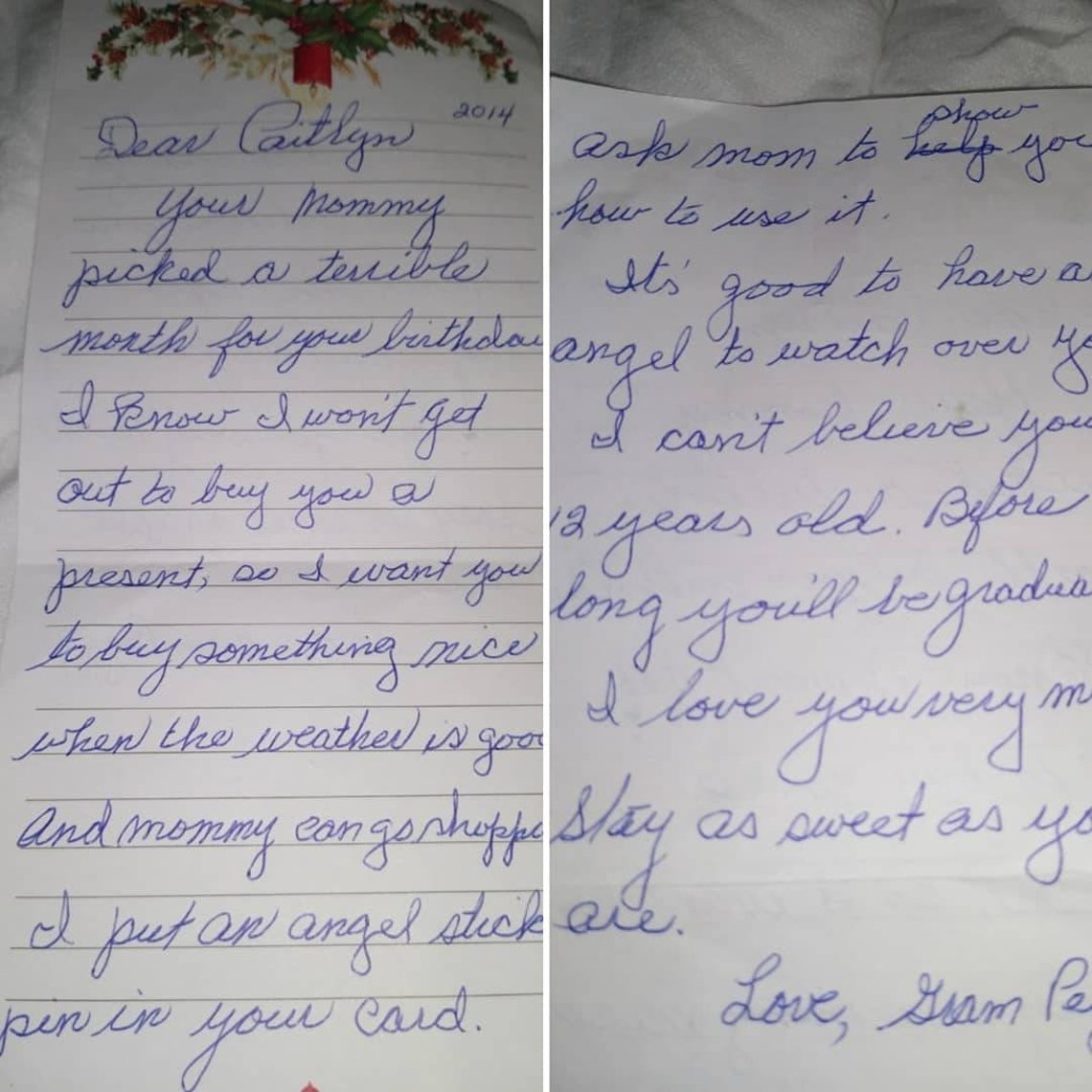 Handwritten Letter or recipe. Special keepsake momento | Etsy