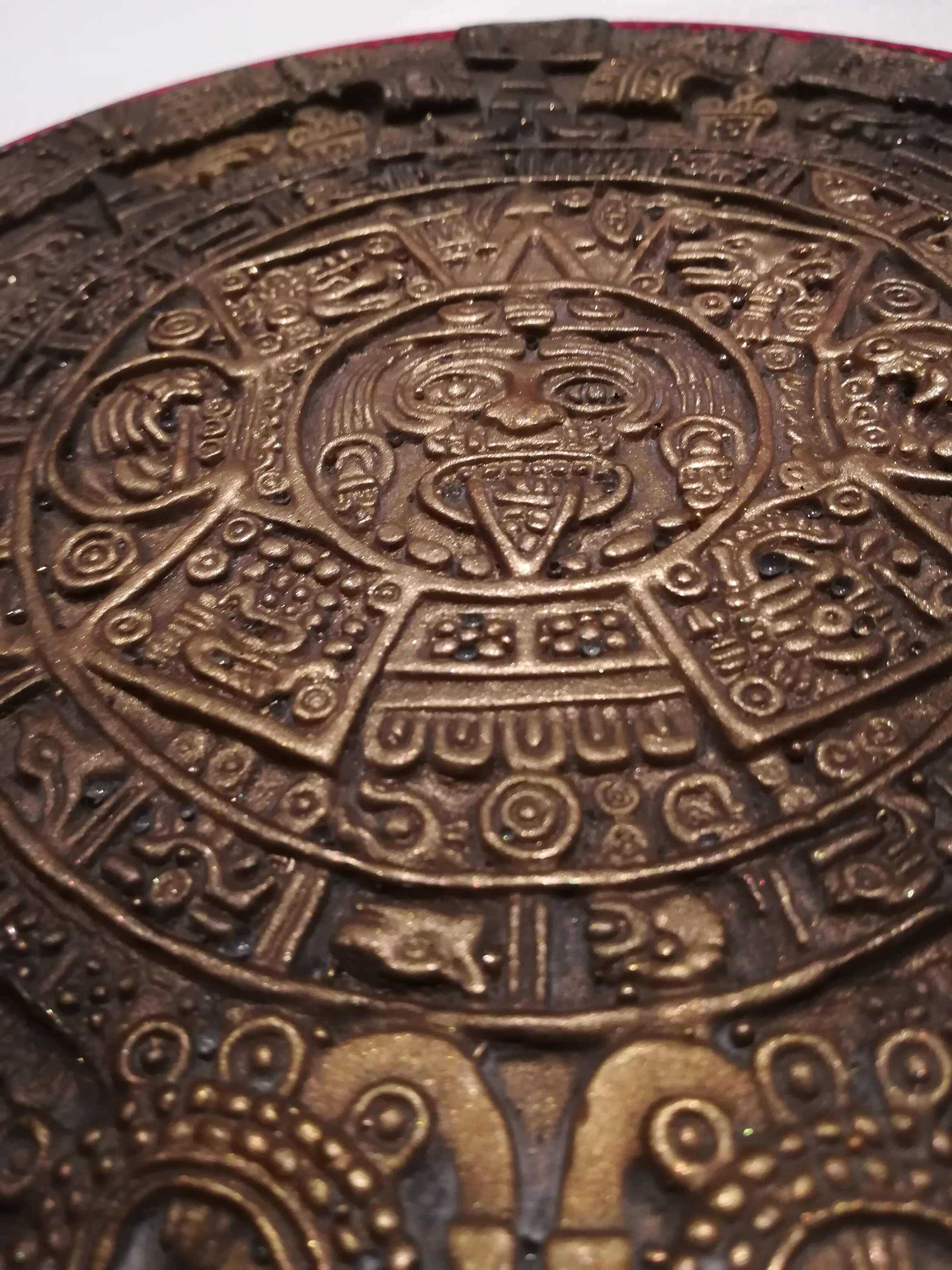 Aztec/mexican Calendar CAST ONLY 2 Go 22cm Radius Cast Pre-columbian ...