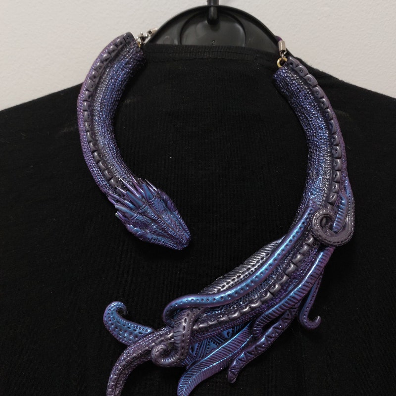 Dragon Draper Necklace - Etsy