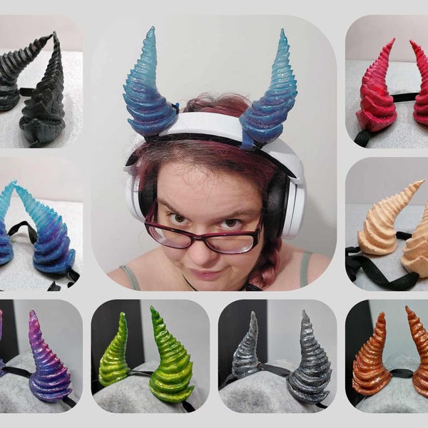 Custom Headset Horns - Etsy