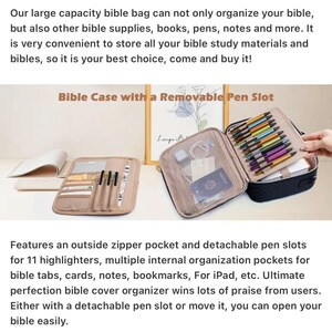 Bible Journaling Lot With Bible Case - Etsy