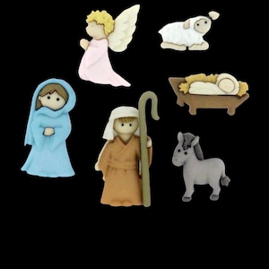 Nativity Dress It up Buttons - Etsy