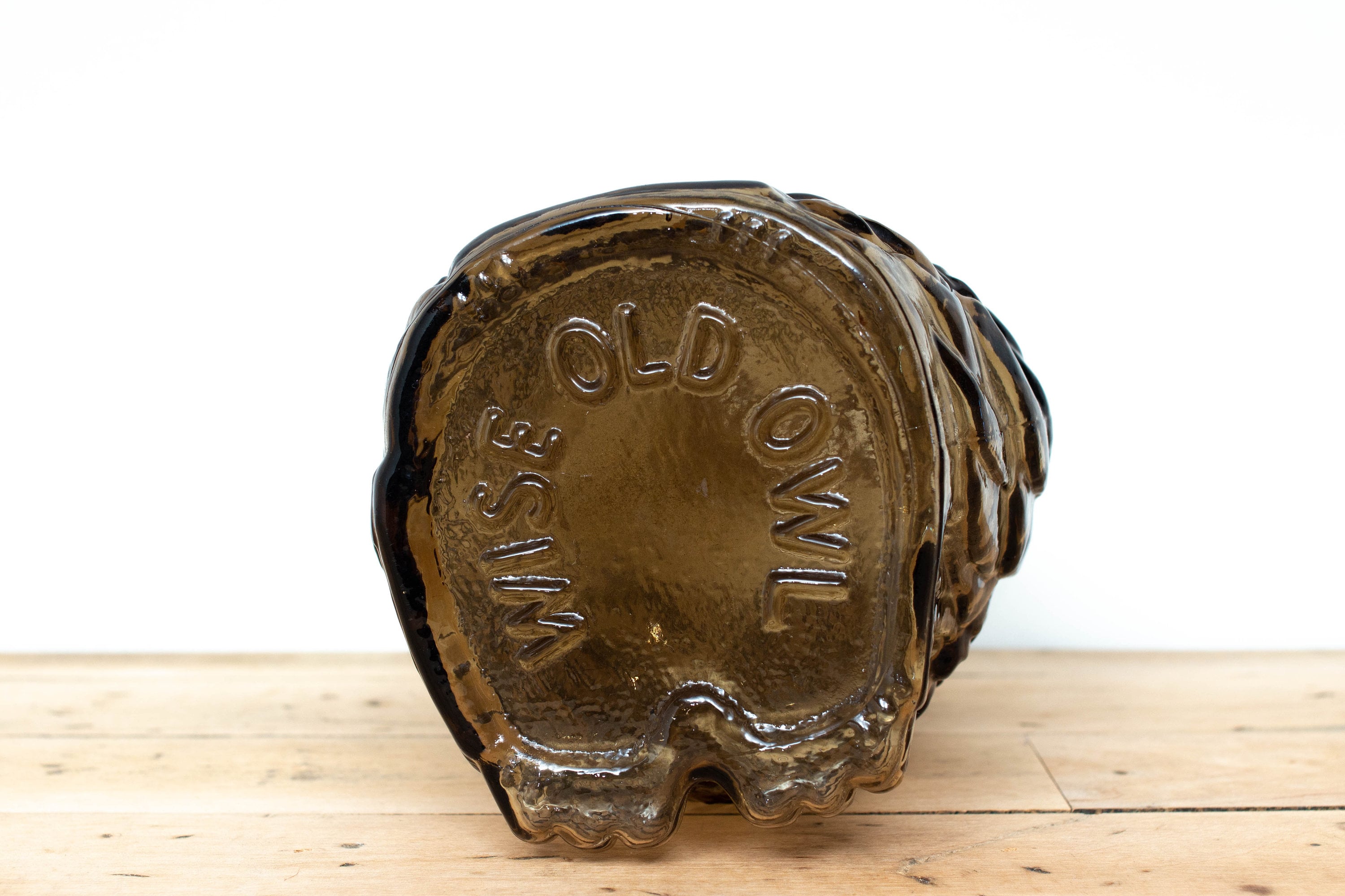 Mid-century Modern Glass Owl Bank, Wise Old Owl - Etsy