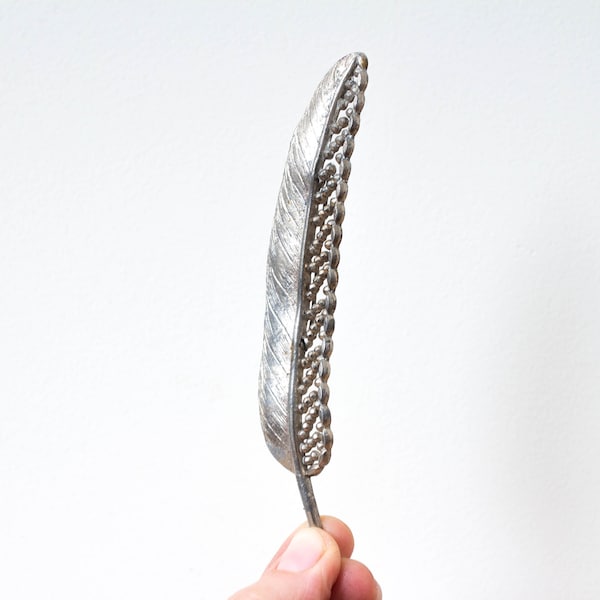Feather Lapel Pin - Etsy