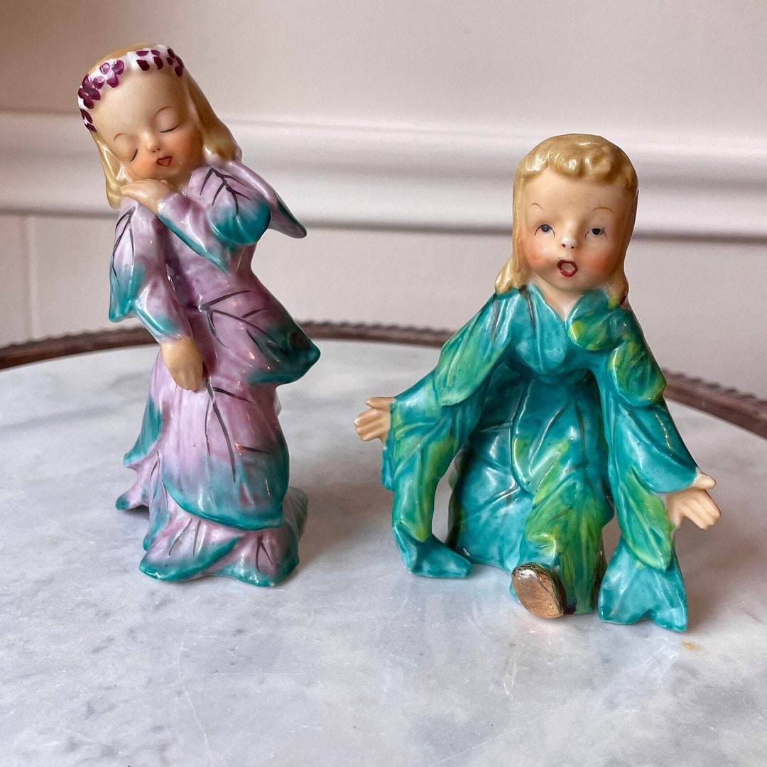 Vintage ACME Woodland Pixie Figurine ACME Anthropomorphic Fairy Sprite ...