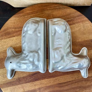 Vintage Aluminum Nordic Ware Lamb Cake Pan Mold; Aluminum 3D Sheep Cake ...