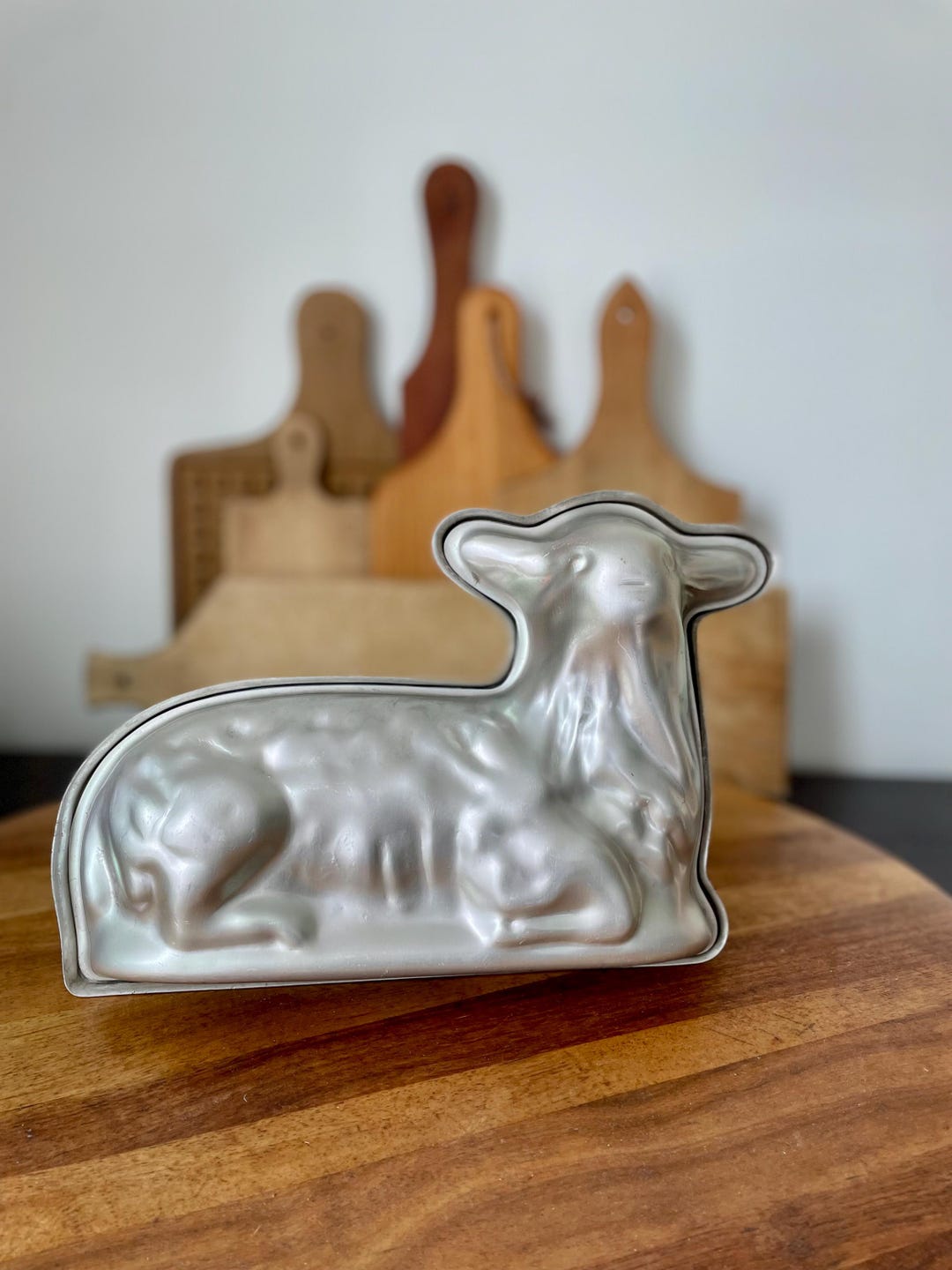 Vintage Aluminum Nordic Ware Lamb Cake Pan Mold; Aluminum 3D Sheep Cake ...