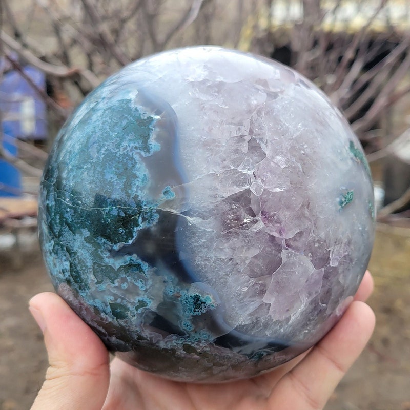 Large Stone Spheres - Etsy