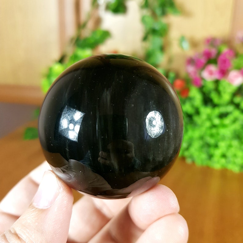 2.1755mm Rare Silver Sheen Obsidian 210 Grams Stand - Etsy