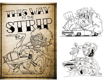 Rat Fink Poster - Etsy