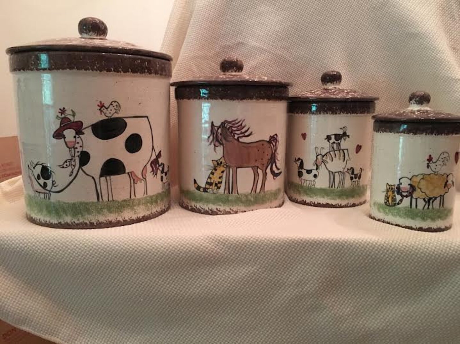 Kitchen Canister Set Custom Kitchen Canister Set I Did for a - Etsy