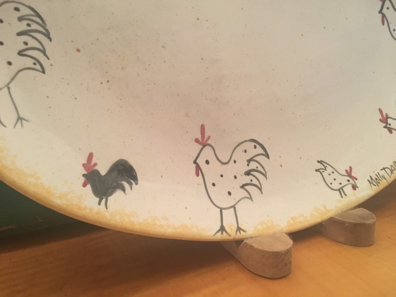 Chicken Decor Farmhouse Decor Rooster Decor Chicken Art - Etsy