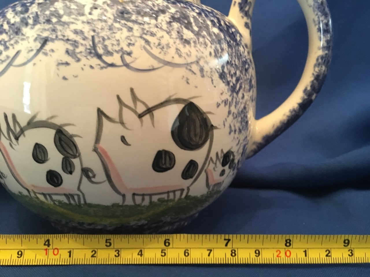 Pig Decor/Pottery Teapot/Pig Gifts/Pig Mug/ Pig Gift/ Pig | Etsy