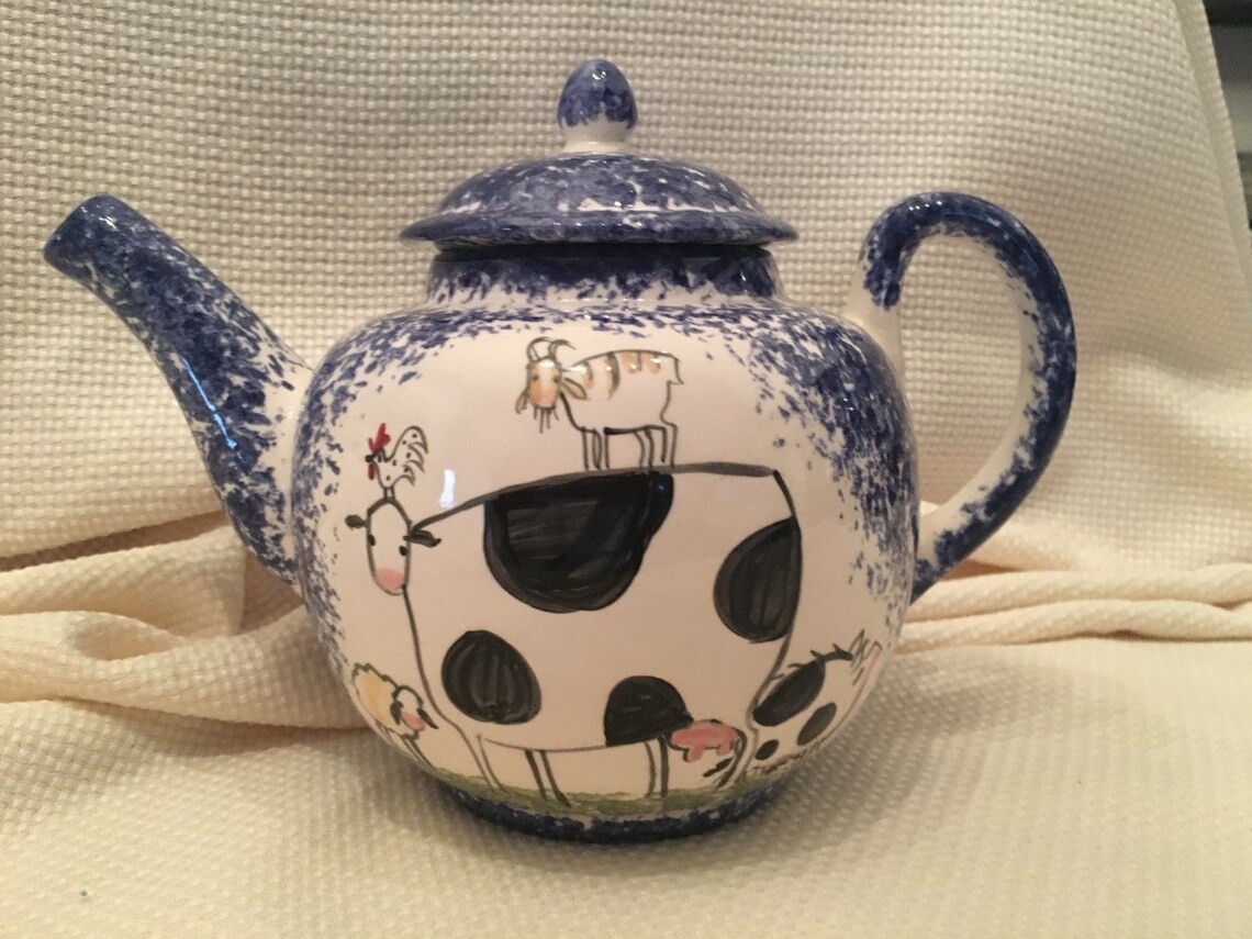 Ceramic Teapot Handmade This Ceramic Teapot is Handmade and - Etsy