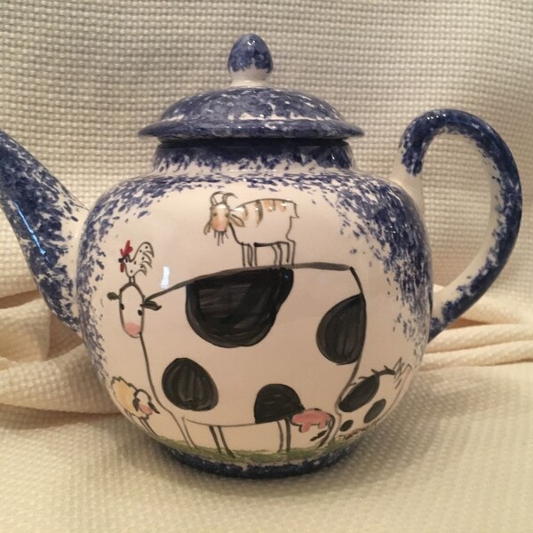 Cow Teapot - Etsy