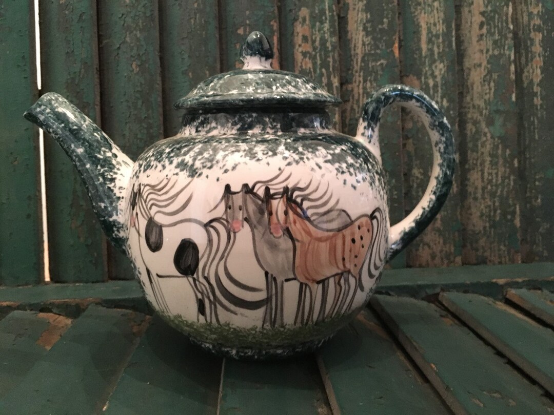Ceramic Teapot Customize Your Ceramic Teapot With the Spatter Color of ...