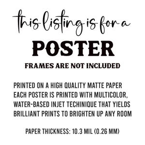 RANCH Typography Poster, Western Bedroom Decor, Rustic Decor, Desert ...