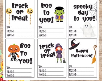 Editable Halloween Candy Gram Flyer Spooky Skeleton Grams - Etsy